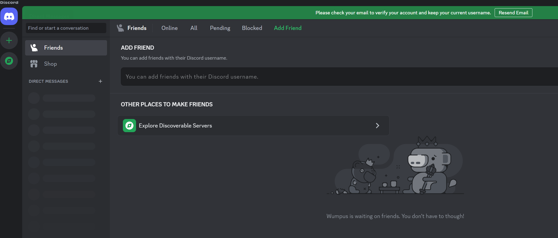 Verifying your Discord account – DubClub